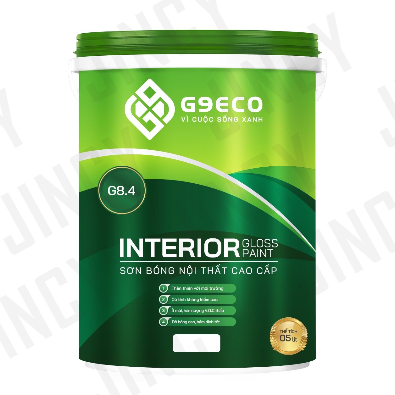 Sơn nội thất bóng cao cấp G8.4 - G9ECO